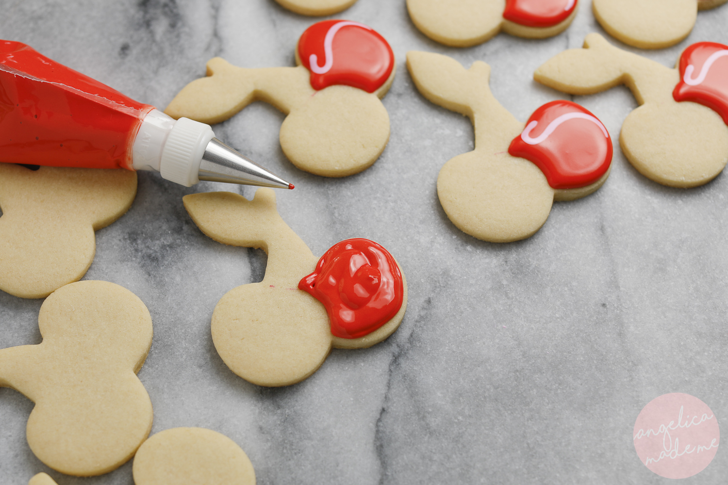 Cute Cherry Cookies - AngelicaMadeMe