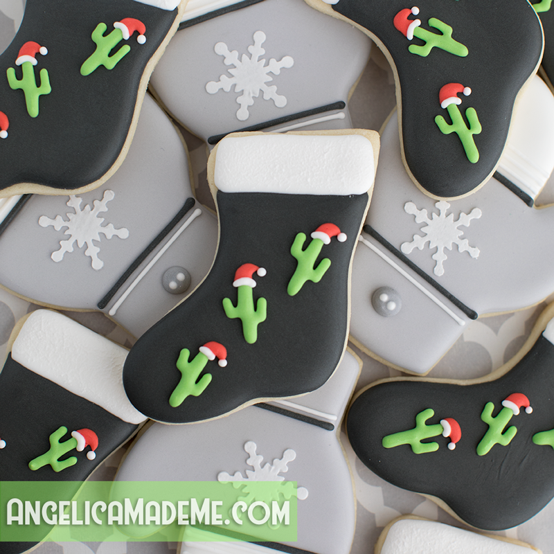 Custom Decorated Cookies for Christmas - AngelicaMadeMe