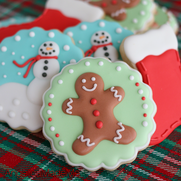 Custom Decorated Cookies for Christmas - AngelicaMadeMe
