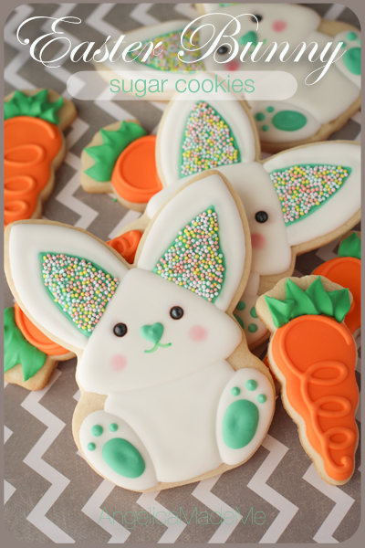 Custom Decorated Cookies for Easter - AngelicaMadeMe